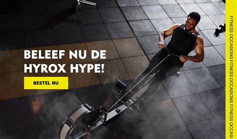 Hyrox Fitnessapparatuur Kopen Skierg Row Erg Power Sled En Meer