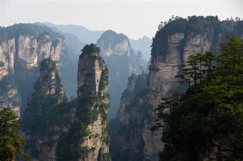 三千峰林八百水梦回千年张家界石英砂岩峰林地貌匪夷所思
