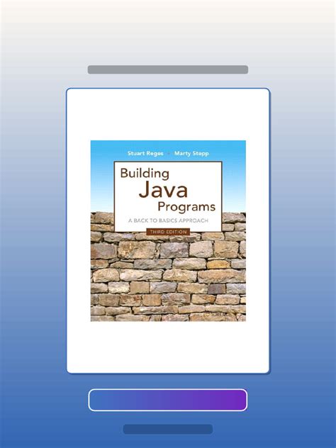 Building Java Programs 3e 3rd Edition 0133437302 Ebook And Testbank