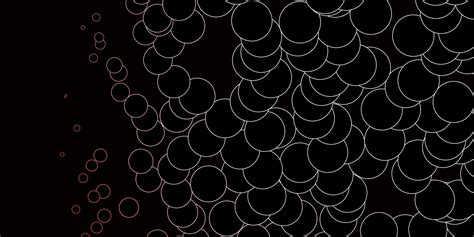 Dark Red Vector Layout With Circle Shapes 12247130 Vector Art At Vecteezy