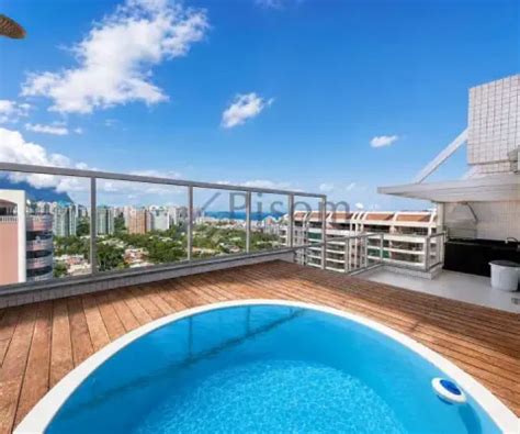Cobertura Com 3 Quartos Na Avenida Peregrino Júnior Barra Da Tijuca