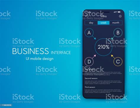 네 가지 옵션이있는 벡터 그래픽 모바일 인포 그래픽 모바일 응용 프로그램 워크플로 레이아웃 다이어그램 배너 웹 디자인 4 단계비즈니스 보고서 작성을 위한 템플릿 4에 대한