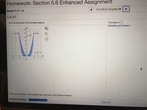 Solved Homework Section 5 6 Enhanced Assignment Score 0 Of