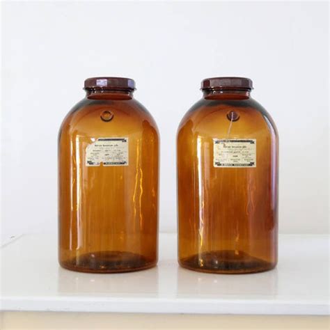 Antique Large Apothecary Jars Etsy