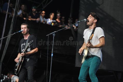 Local Natives In Concert At Austin City Limits Editorial Stock Image