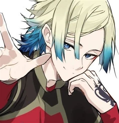 Kaiser Michael Poses Anime Blue Ears Husband Icons Quick