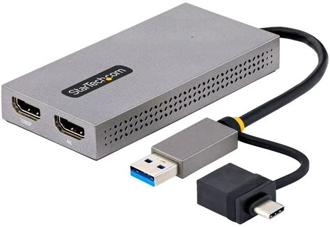 Startech Usb Hdmi Dual Monitor Adapter 107b Usb Hdmi Ab 5259