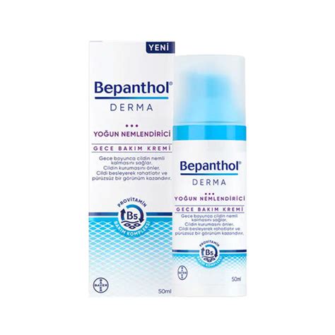 Bepanthol Derma Intensive Moisturizing Night Care Cream Be