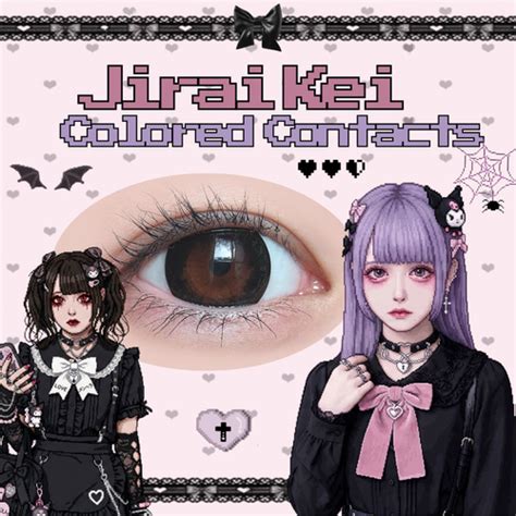 The Best Japanese Colored Contact Lenses For Jirai Kei Makeup Push Color