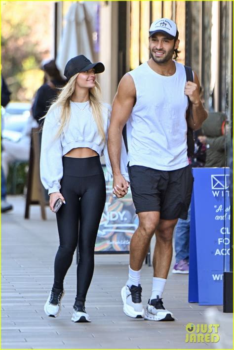 Sam Asghari And New Girlfriend Brooke Irvine Spotted Holding Hands En Route To A Workout Photo