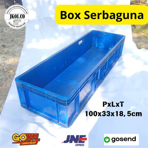Promo Box Serbaguna 100x33x18cm Bahan Plastik Tebal Kab Bekasi