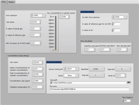 Labview Vi Running The Calibration Rig During Data Collection Phase Download Scientific Diagram