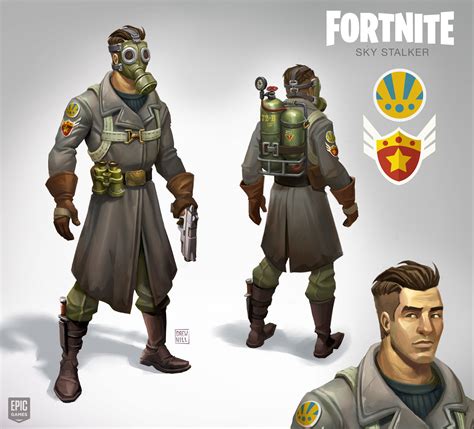 Drew Hill Fortnite Season 4 Concept Art