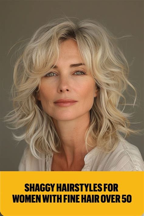 Modern Shaggy Hairstyles For Women Over With Fine Hair Artofit