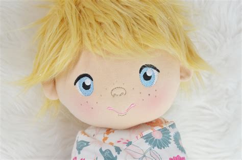 Caroline Doll Faces Addon Embroidery Machine Design