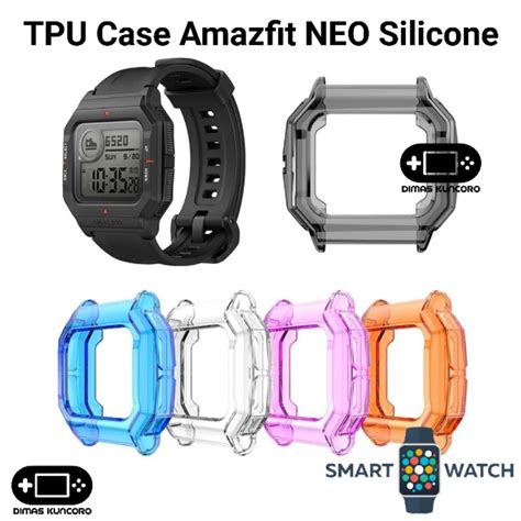 เคสซิลิโคน Tpu แบบนิ่ม ป้องกันรอย สําหรับ Amazfit Neo Shopee Thailand