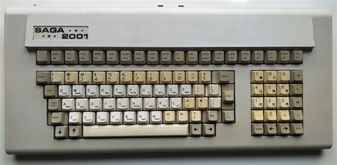 Saga 2001 Keyboard World Of Spectrum Classic