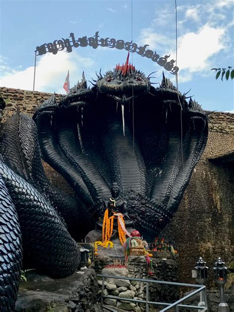 วัดภูยอดรวย ที่เที่ยวอุบลราชธานี วัดพญานาคราชองค์ดํา ศรีเมืองใหม่