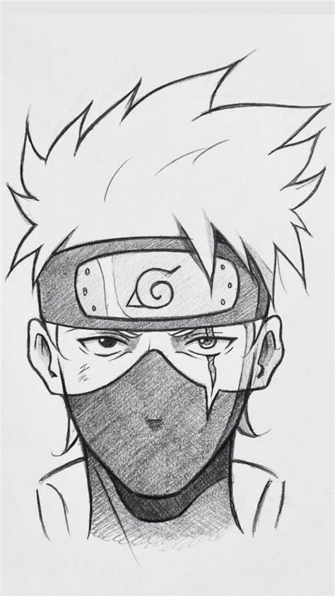 Drawing Anime Girl Using Only One Pencil By Drawingtimewithme On