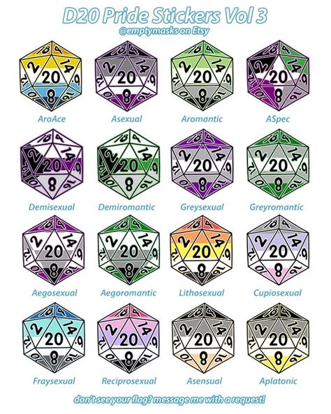 D20 Lgbt Pride Dandd Neopronouns Xenogender Genderpunk Etsy