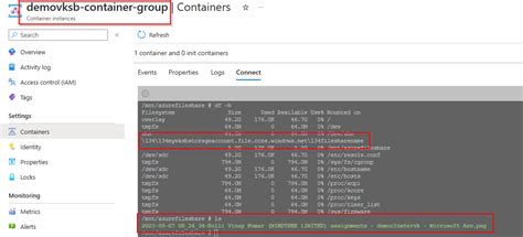 Terraform Problem Mounting Azure Storage File Share On Azure