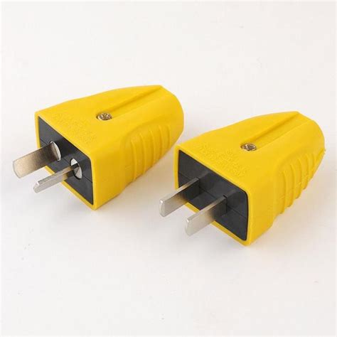 Cn Two Pin Power Wiring Plug 10 16a 250v Anti Drop Plug Adapter Tiktok Shop Singapore