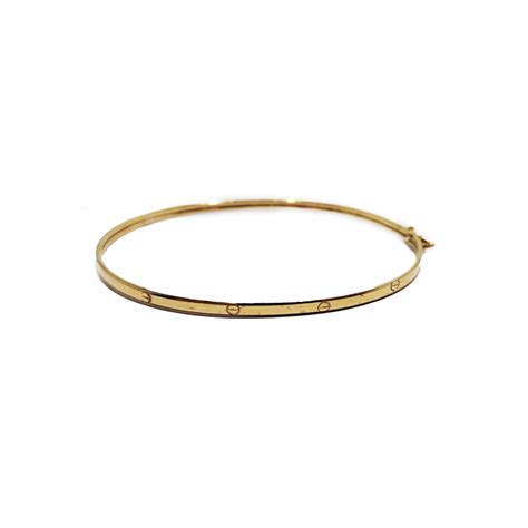 النگو طلا لاو کارتیه تین طلایی