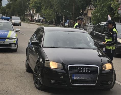 Полицаи раздаваха листовки в Монтана в Европейския ден без жертви на пътя