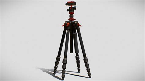 Professional Tripod Buy Royalty Free 3d Model By Jakub Jacobb3d