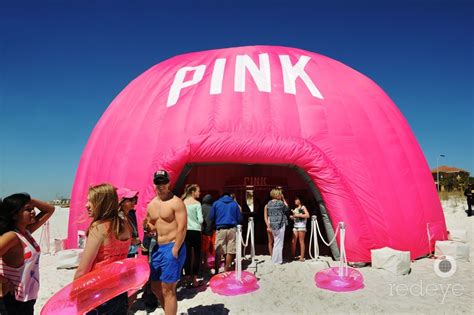 Victorias Secret Pink Nation Hosts Spring Break Beach Party World