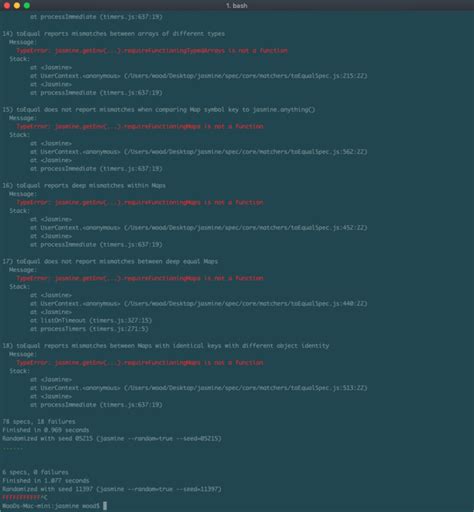 do jasmine tests run in parallel swyft