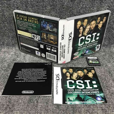 Csi Oscuras Intenciones Nintendo Ds