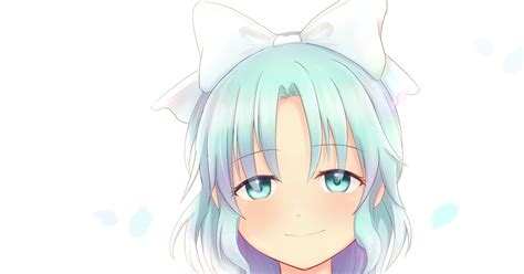 東方project 【skeb】微笑む白い少女 西園花梨のイラスト Pixiv