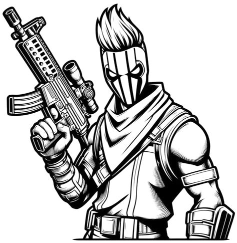 Fortnite Girl Skins Coloring Pages