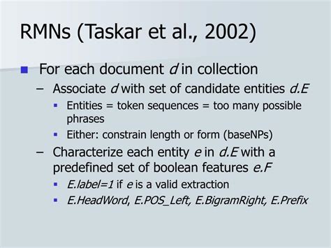 Ppt Statistical Relational Learning For Nlp Powerpoint Presentation Free Download Id 3363300