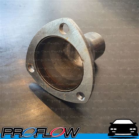 Proflow Exhaust Header Reducer 3 Bolt Flange 3 In 2 Out Stainless Steel Flying Car Parts