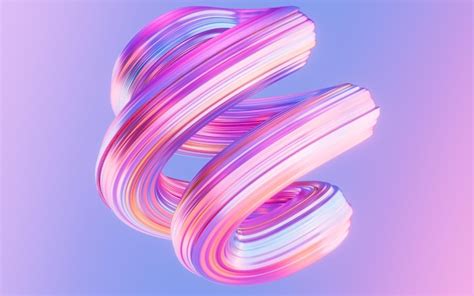 premium photo abstract gradient curve background 3d rendering digital