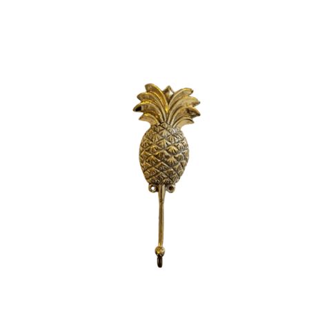 Brass Pineapple Hook Little And Fox