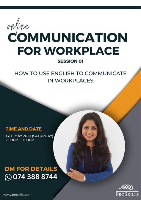 Proskillslk On Linkedin Communication Communicationskills Communicationtips Workplace