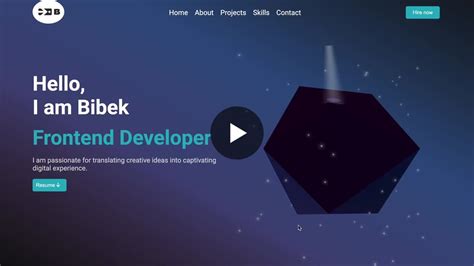 React Reactthreefiber Javascript Webdev Frontenddeveloper Threejs Bibek Shrestha