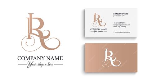 Premium Vector Lr Rl Logo Or Monogram Lr Rl Letters Of The Alphabet Initials Beautiful Logo