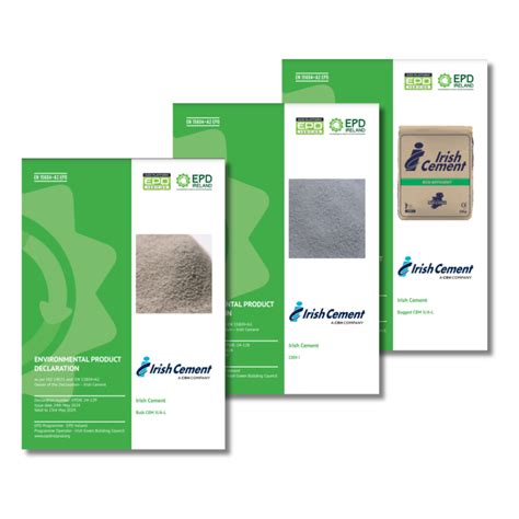 Irish Cement Publishes Three New Environmental Product Declarations