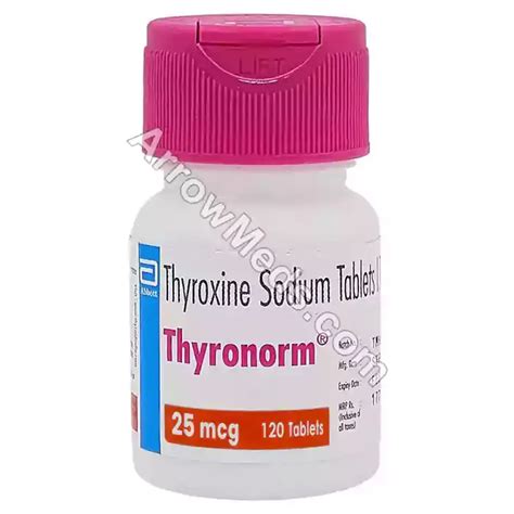 Thyroxine Sodium 25 Mcg Generic Hypothyroidism Treatment