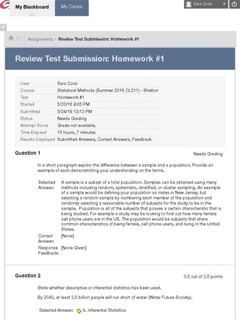 Stat Hw 1 Answers Pdf Sampling Statistics Statistics