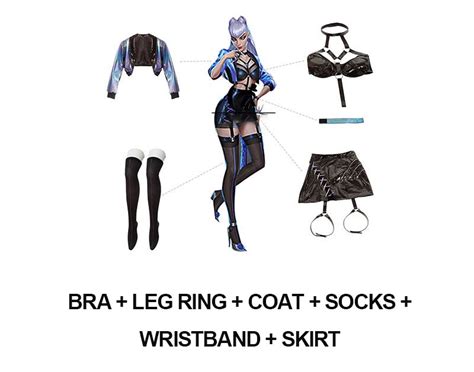 Kda All Out Evelynn Cosplay Costume Rehney