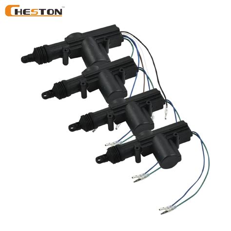 Vehicle Remote Central Locking Kit 1master 3 Slaves Optional Actuator