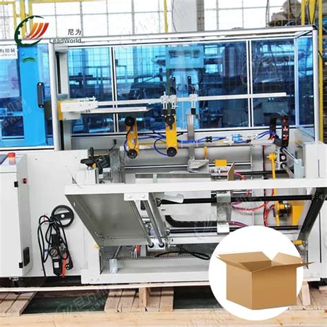 High Speed Automatic Carton Assembly System Smooth And Efficient Box