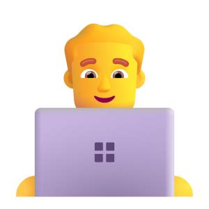 Man Technologist Emoji Emoji Meaning Copy And Paste