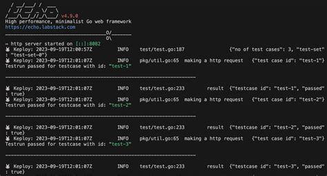 Echo Sql Sample Application