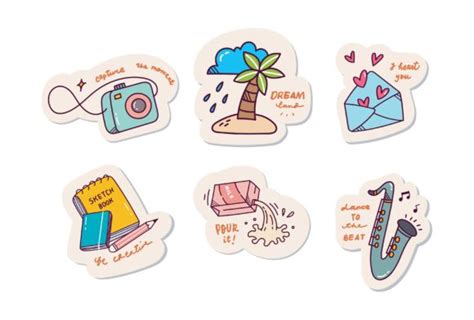 Set Of Food Truck Doodles Vector Graphic By Big Barn Doodles Creative Fabrica
